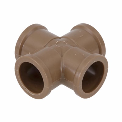 Cruzeta PVC Soldável Tigre 50mm 1.1/2" - Construmarques