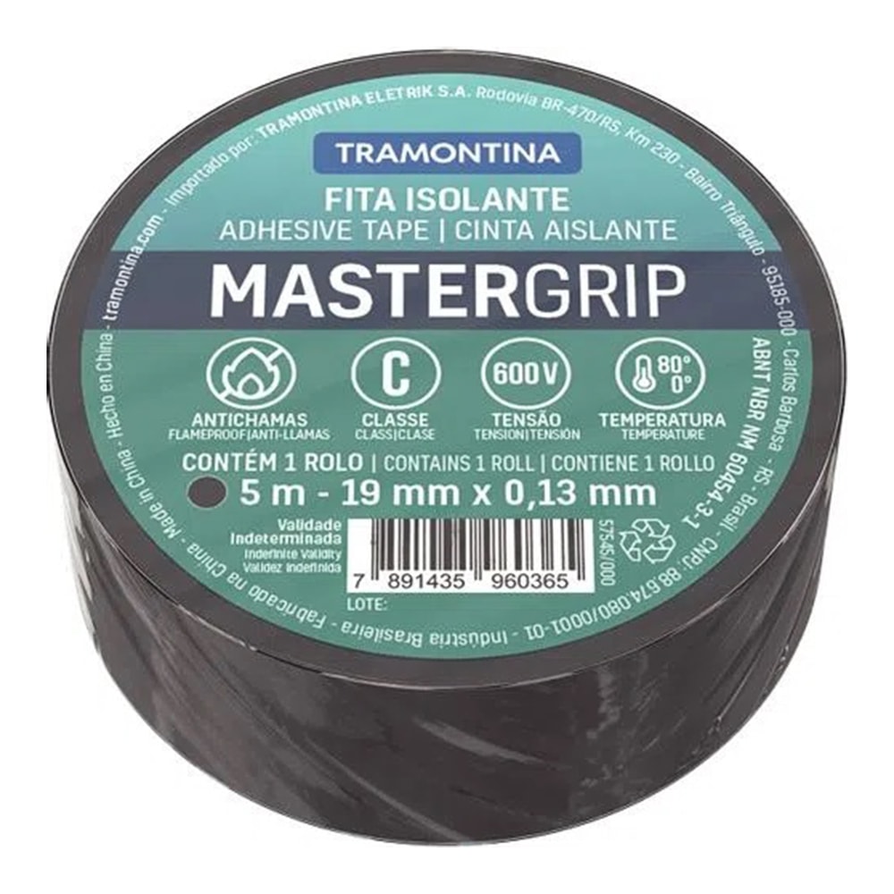 Fita Isolante 5M Tramontina - Construmarques