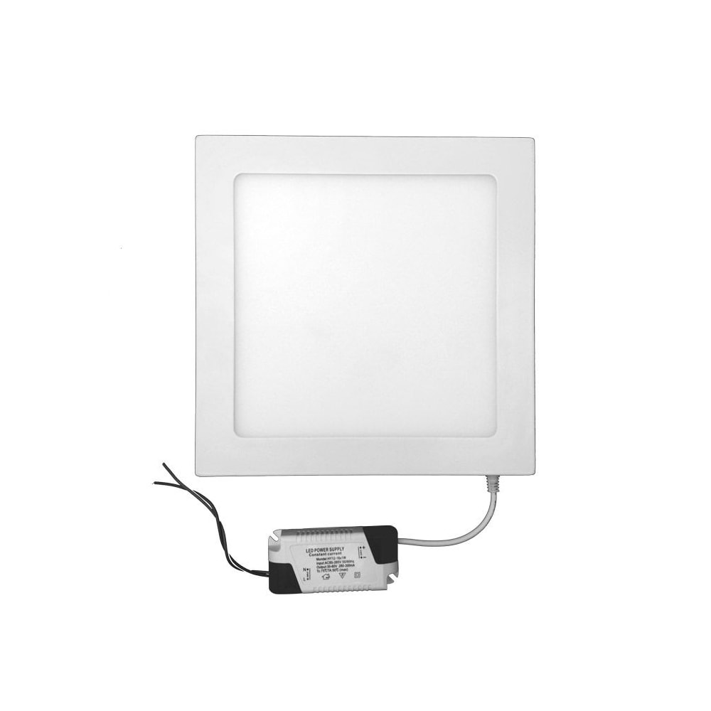 Plafon LED de Embutir Upled Quadrado 18W 6500K - Construmarques