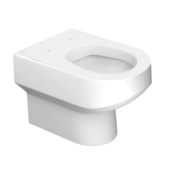 Vaso Sanitário Bacia Convencional Deca Living Branco - Construmarques